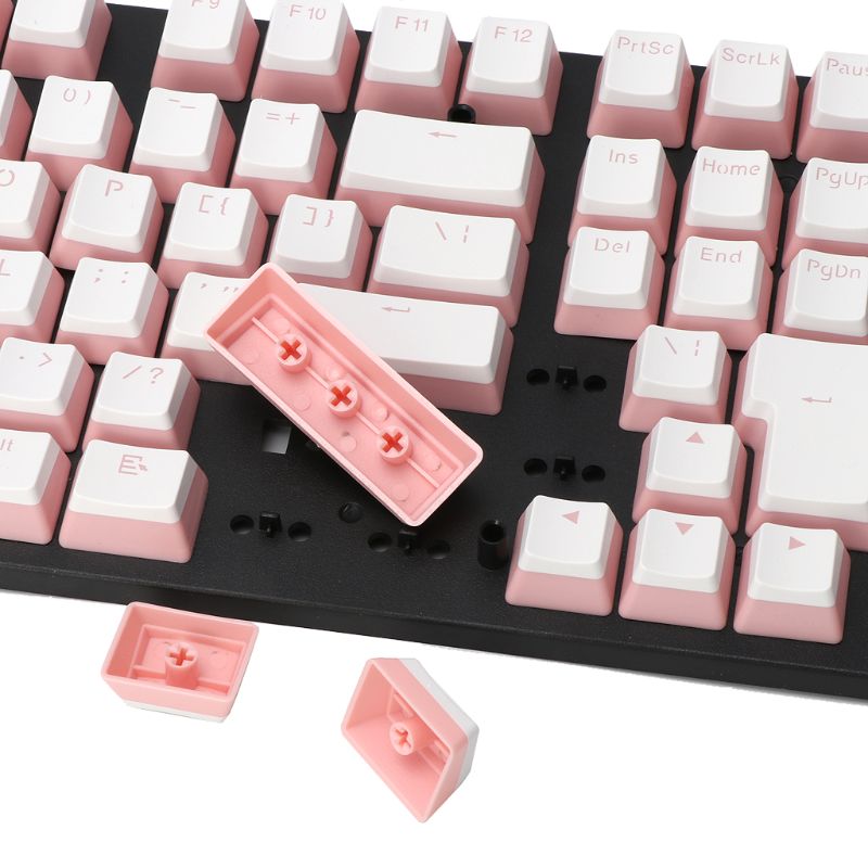 Pink Pudding Double-Shot Translucent Keycaps - MillennialEngineers.com ...
