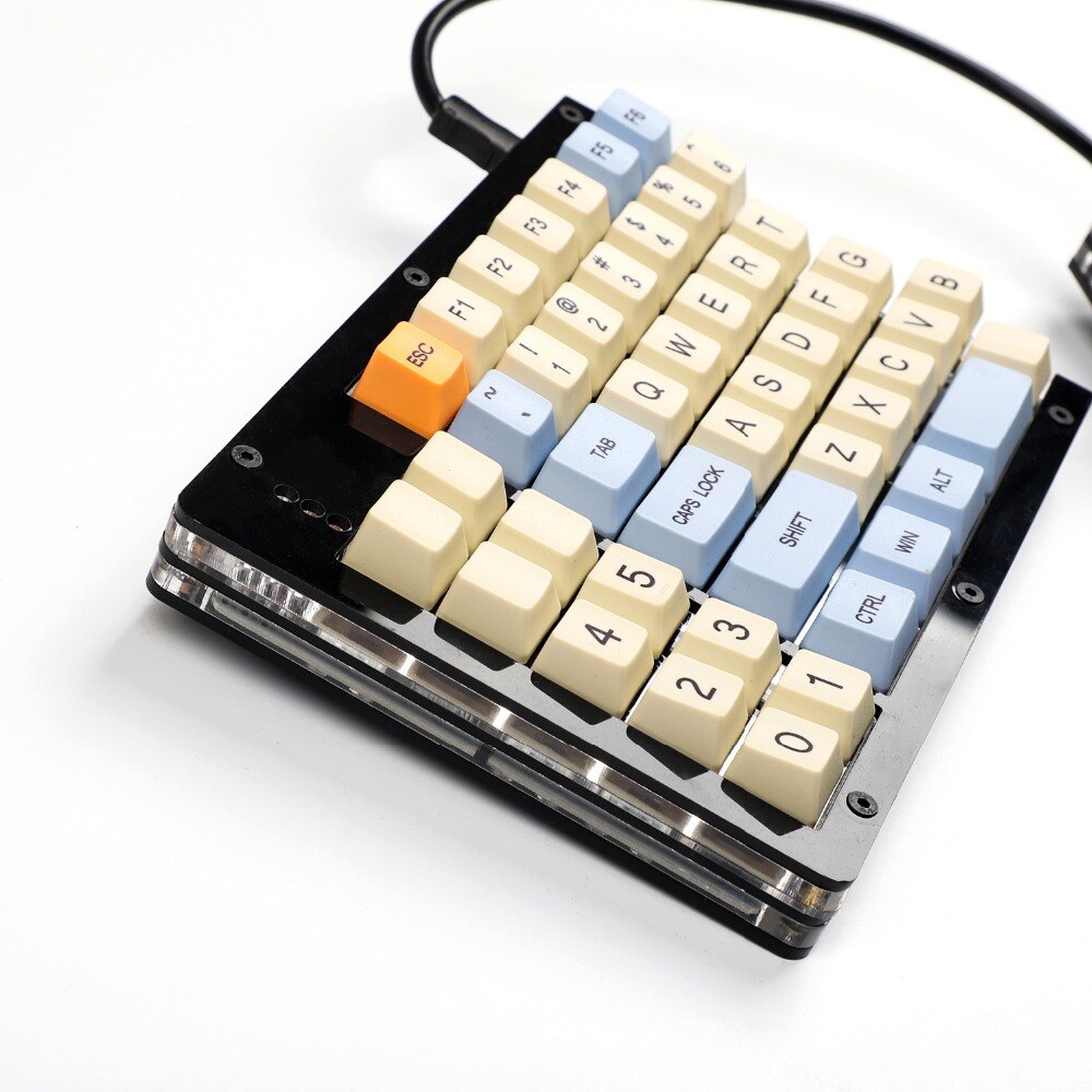 MESK84 Underglow RGB Split Mechanical Keyboard - MillennialEngineers ...